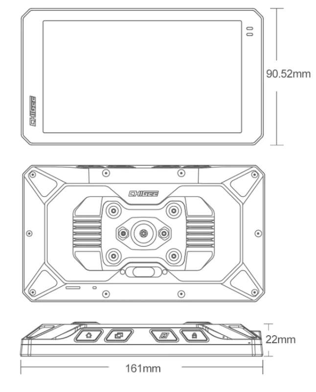 Chigee AIO-6 Max Smart Riding Display review - A graphical dashboard ...