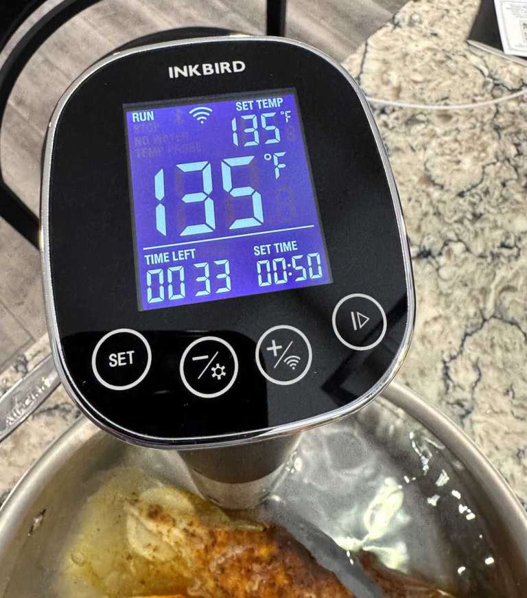 INKBIRD WiFi Sous Vide Cooker review - Quiet and easy to use for a ...