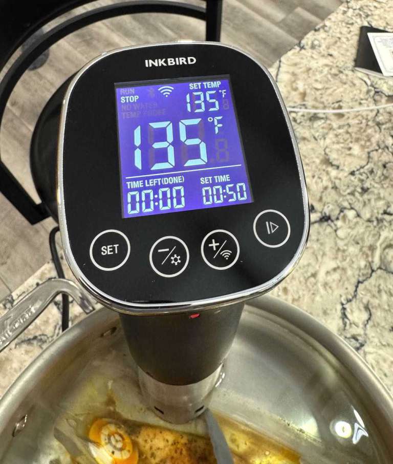 INKBIRD WiFi Sous Vide Cooker review - Quiet and easy to use for a ...