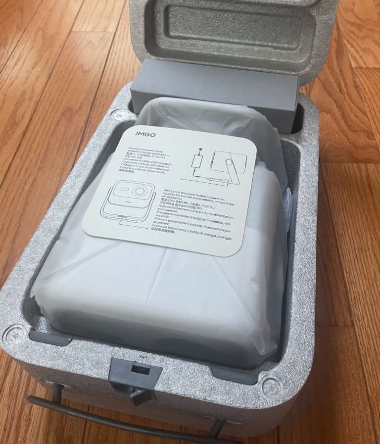 JMGO N1S Compact 4K Triple-Laser Projector review – Good things come in ...