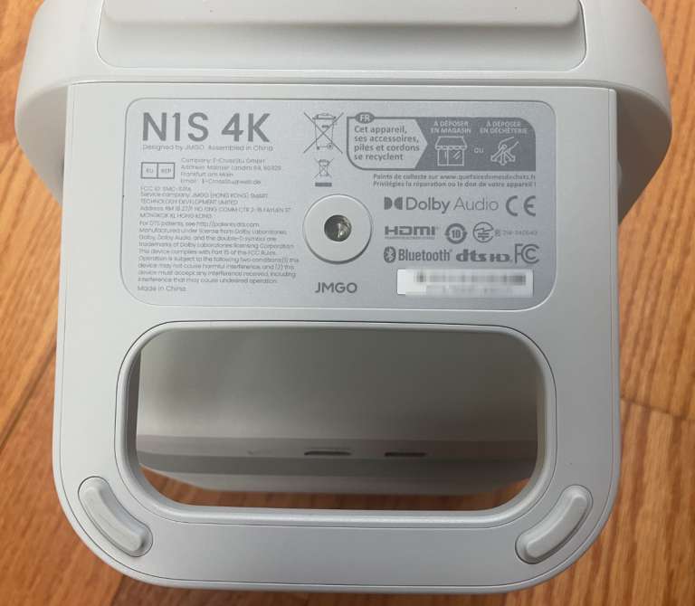 JMGO N1S Compact 4K Triple-Laser Projector review – Good things come in ...