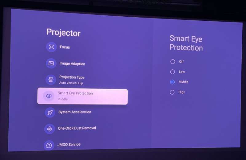 JMGO N1S Compact 4K Triple-Laser Projector review – Good things come in ...