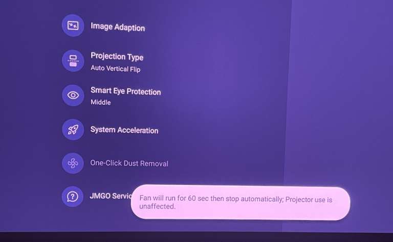 JMGO N1S Compact 4K Triple-Laser Projector review – Good things come in ...