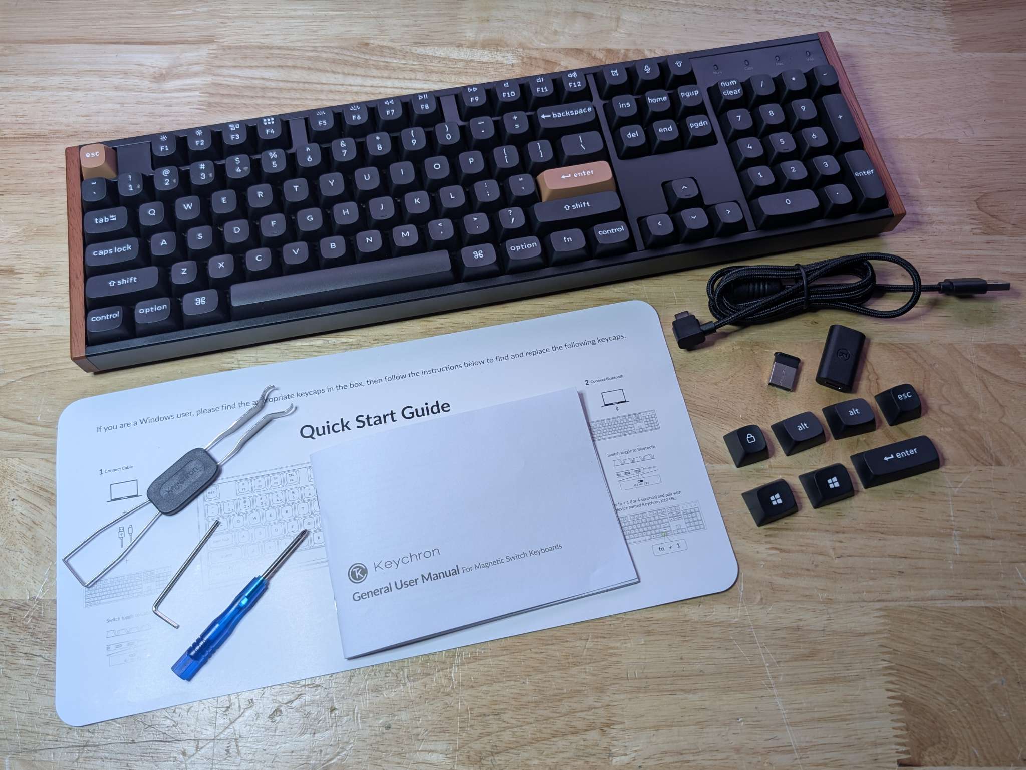 Keychron K10 HE Wireless Magnetic Switch Keyboard review - Simple design, serious performance ...