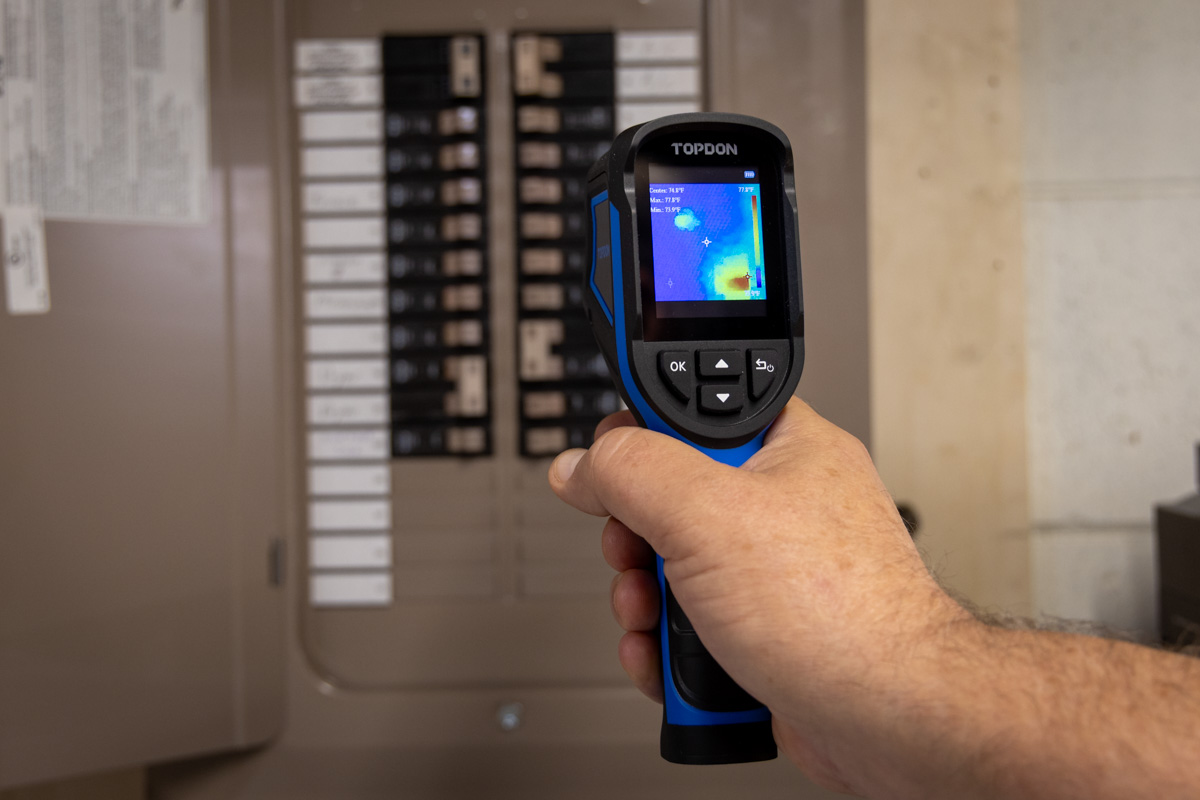 TOPDON TC004 Mini Handheld Thermal Imaging Camera Review - The Gadgeteer