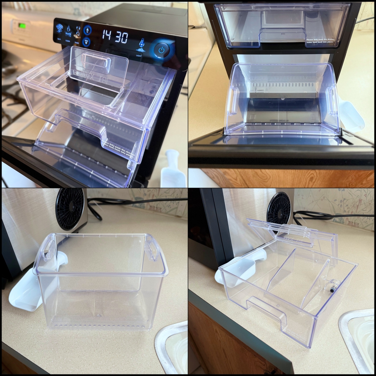 Ecozy 451B Countertop Nugget Ice Maker review - Crunchy nugget ice ...