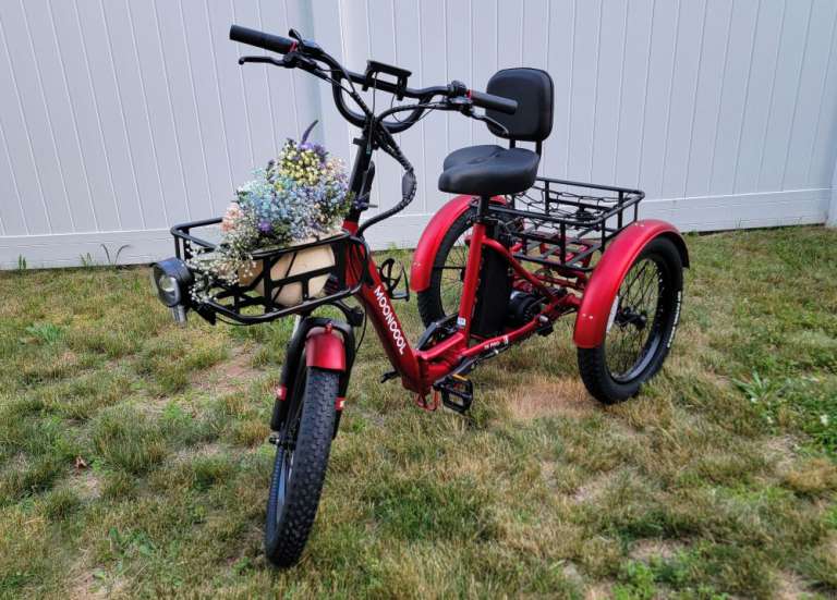 Mooncool TK Pro Electric Trike review - Quick, to the farmer's market ...