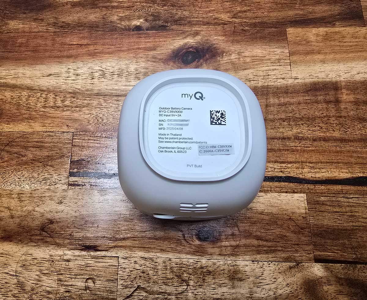 myQ Outdoor Battery Camera review - The Gadgeteer