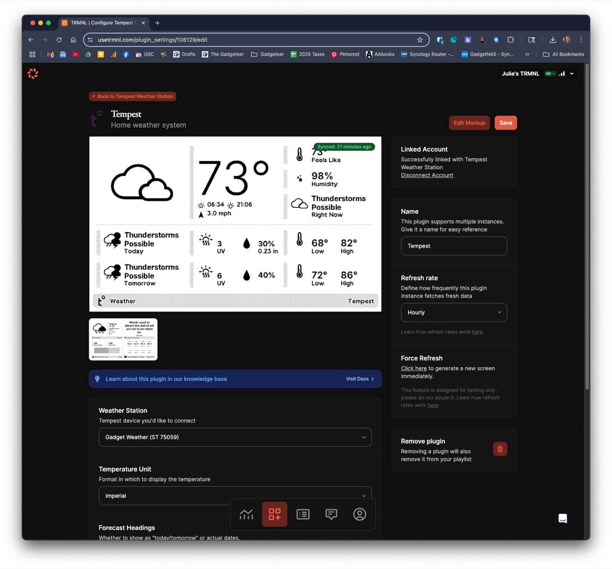 TRMNL e-ink dashboard display review - Better than onscreen widgets ...