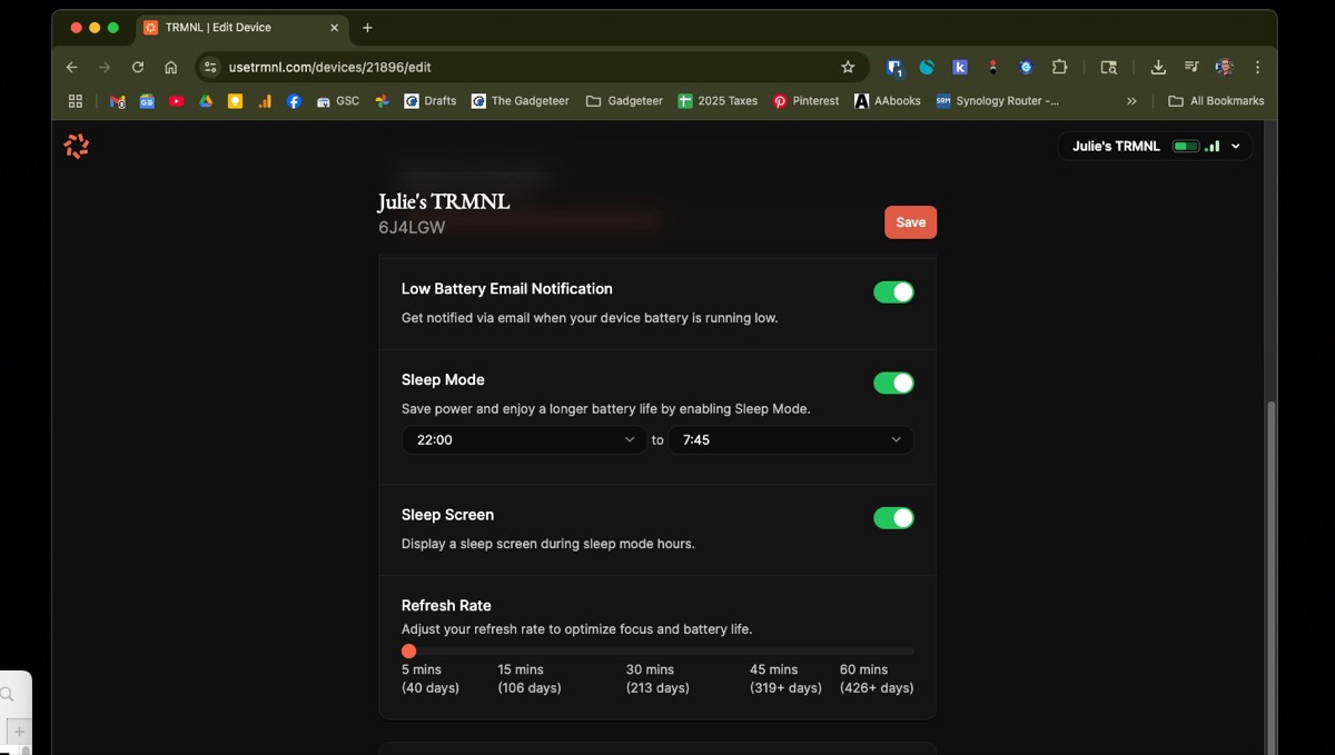 TRMNL e-ink dashboard display review - Better than onscreen widgets? - The Gadgeteer
