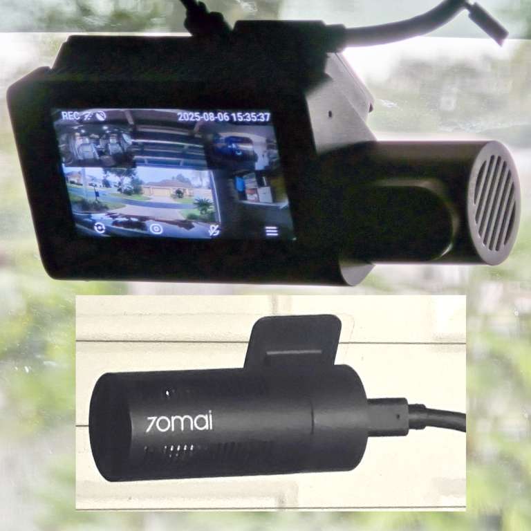 70mai Dash Cam 4K T800 review - Three (cameras) for the money and ...