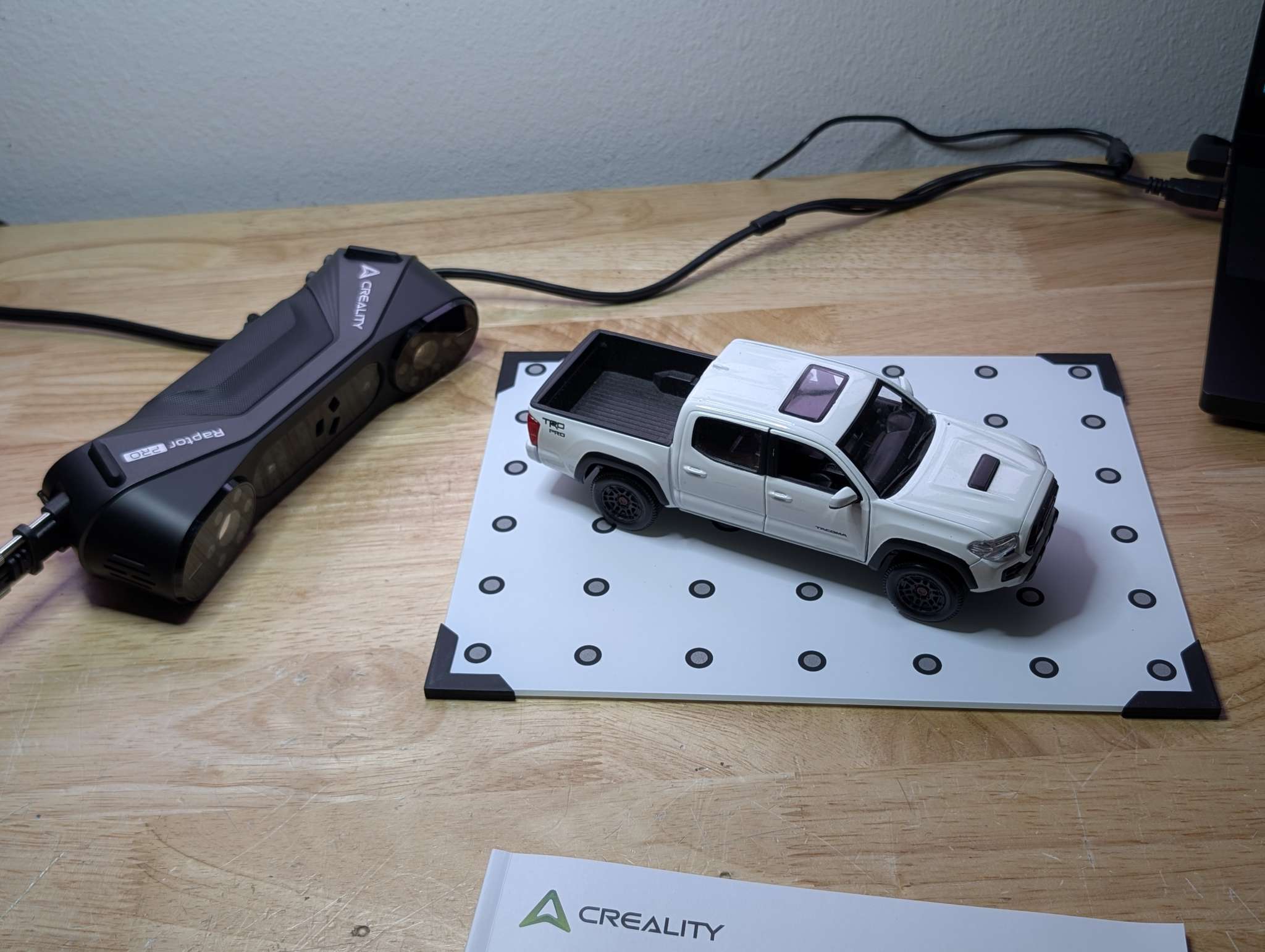 Creality Raptor Pro 3D Scanner review - Great in theory, not so great ...