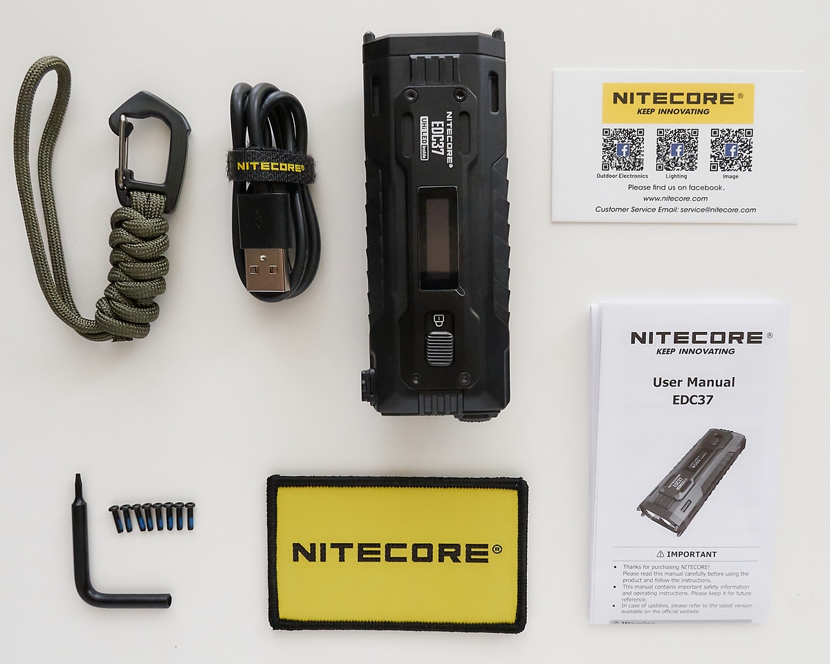 Nitecore EDC37 tactical flashlight review - The Gadgeteer