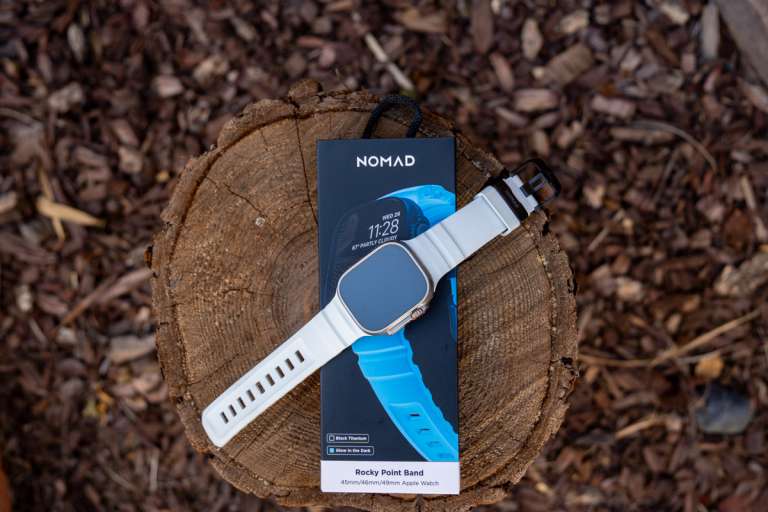 Nomad Rocky Point Apple Watch Band review - Special edition icy blue ...