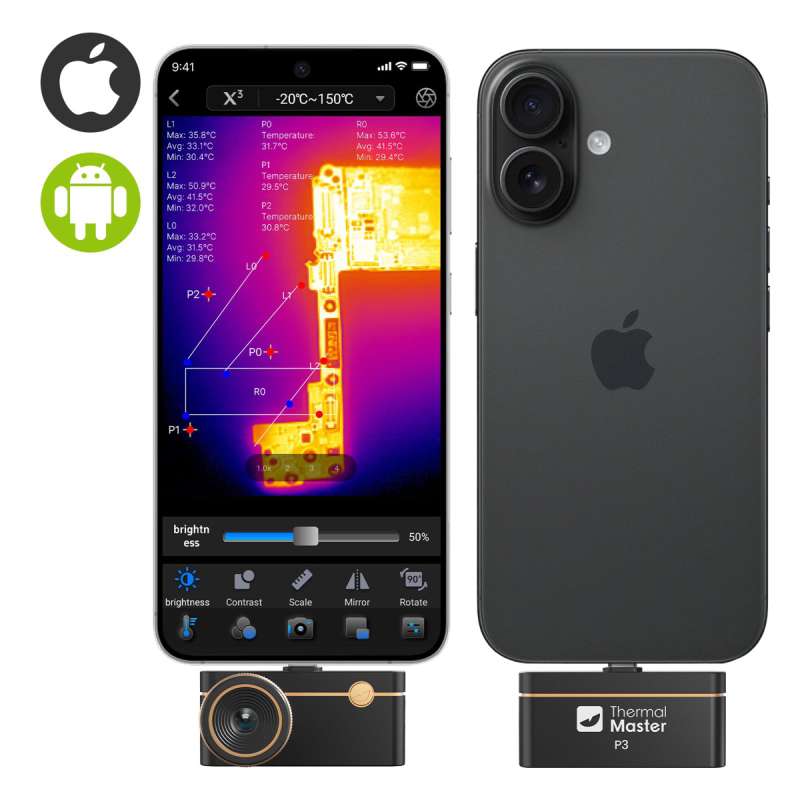 Thermal Master P3 USB-C thermal imaging camera review - The Gadgeteer