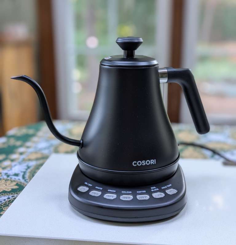 COSORI Gooseneck Electric Kettle review - Can a normal adult get ...