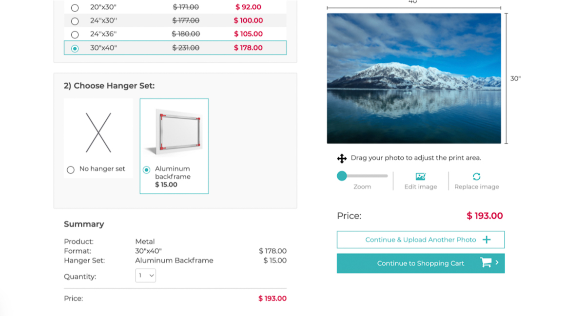 CanvasDiscount Metal Print review - I finally have a picture over my ...