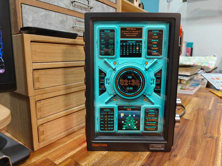 Divoom Times Frame review - Is this the ultimate clock for your desk ...