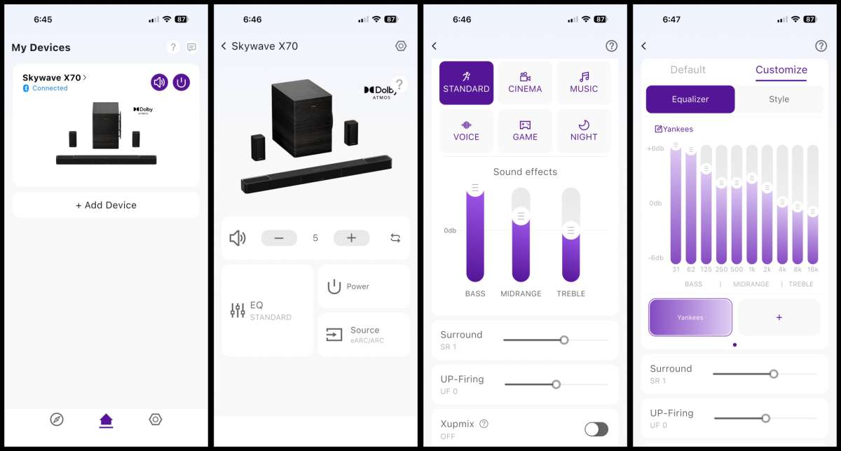 Ultimea Skywave X70 7.1.4 Dolby Atmos soundbar review - Premium sound you can hear and feel ...