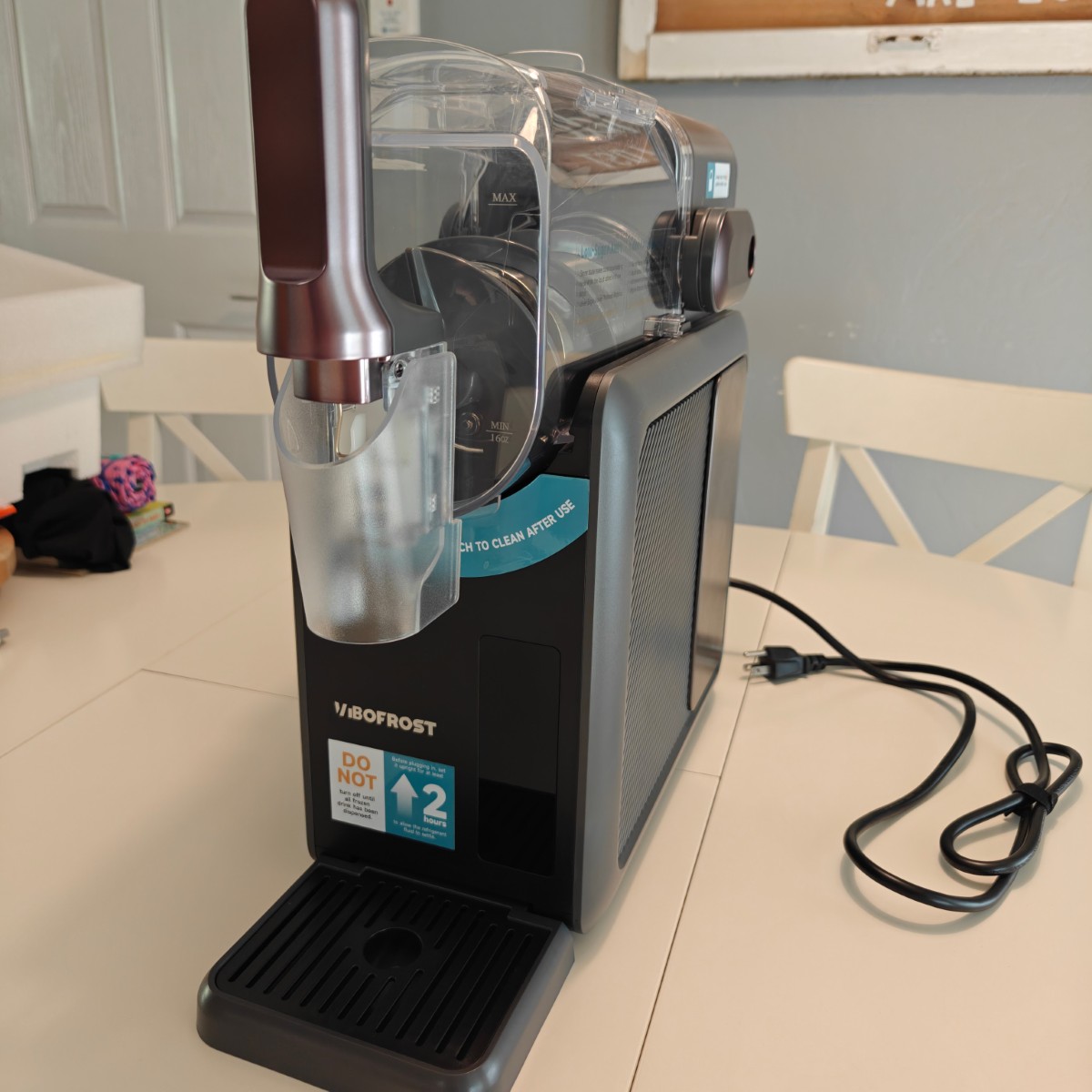 Vibofrost slushie machine review - a solid machine for semi-solid ...