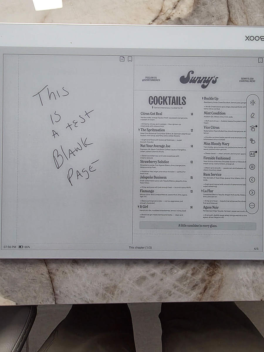 Boox Note Max Review - I no longer lose my notes! - The Gadgeteer
