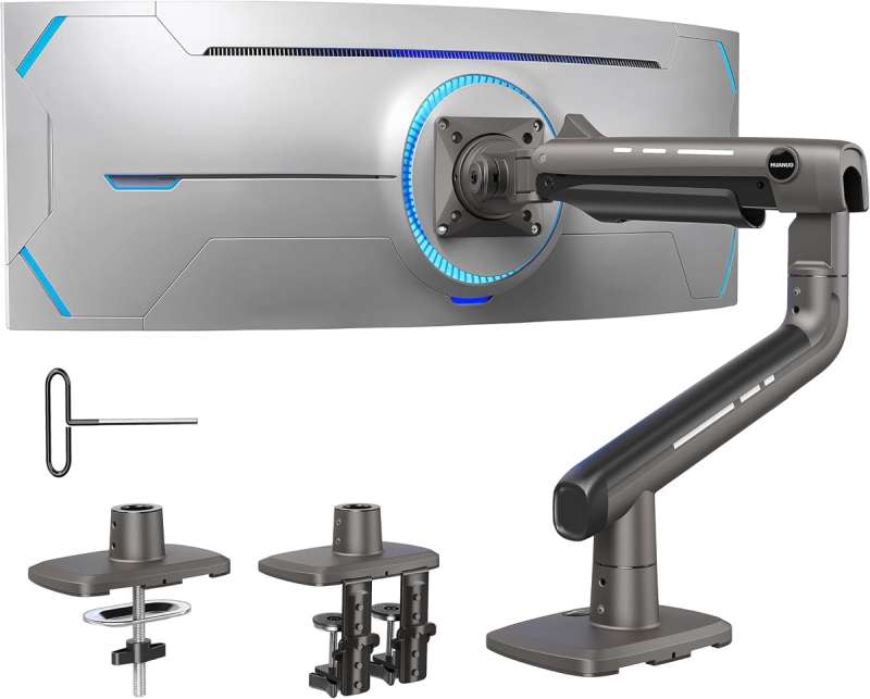 HUANUO TitanLift Heavy Duty Monitor Arm - The monitor arm with a gym ...
