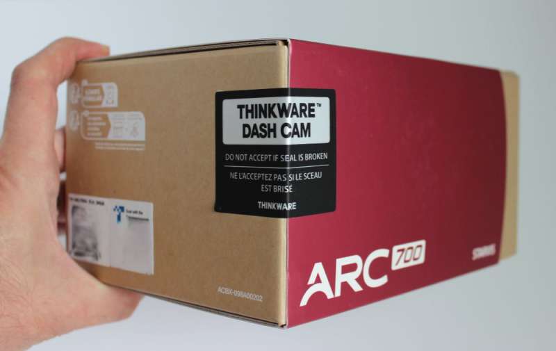 Thinkware ARC 700 Front & Rear review - 4K front dual dash camera - The ...