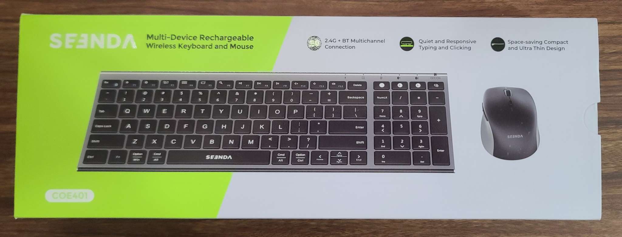 seenda Bluetooth keyboard and mouse set review - The Gadgeteer