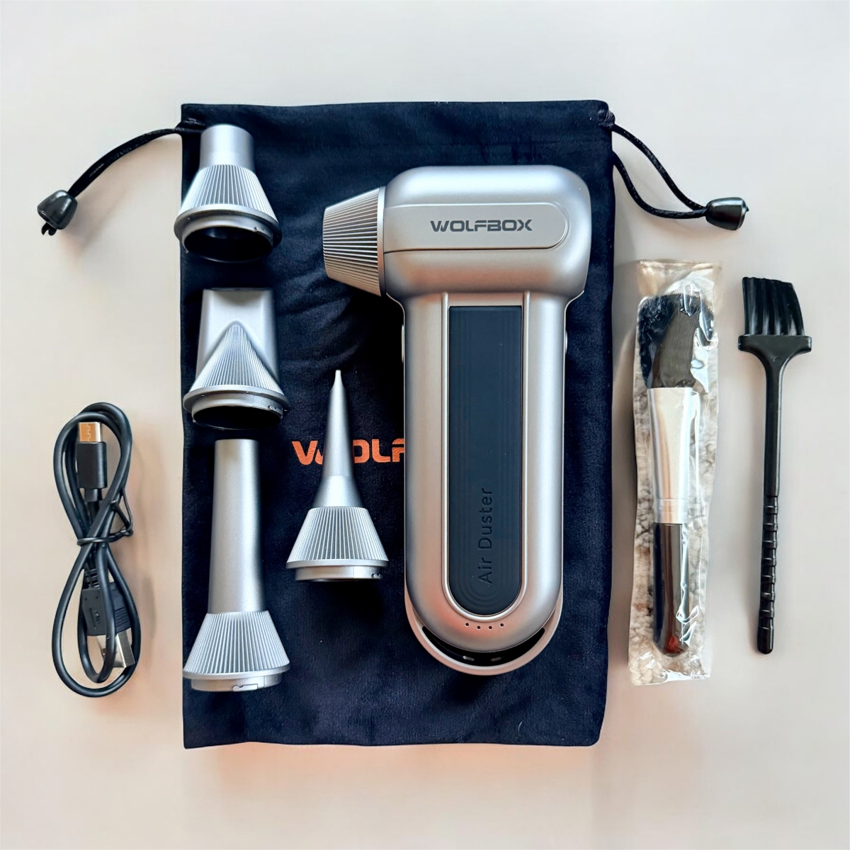 WOLFBOX MF100 Electric Air Duster review - Dust Be Gone! - The Gadgeteer
