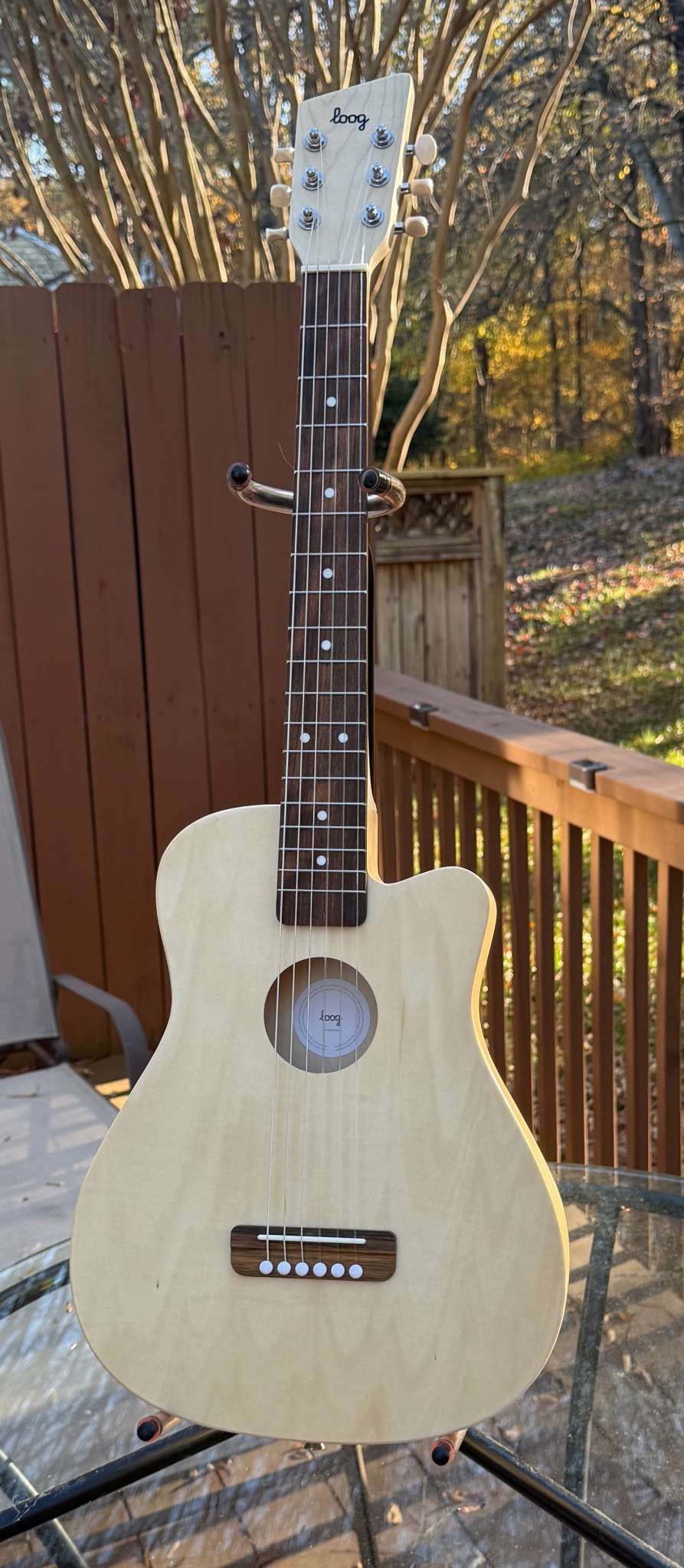 Backstage with the band - Loog guitar for kids and guitar learning ...