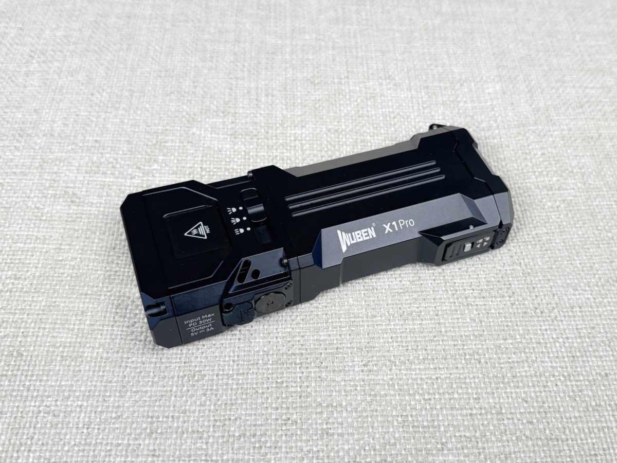 Wuben X1 Pro Flashlight review - The Gadgeteer