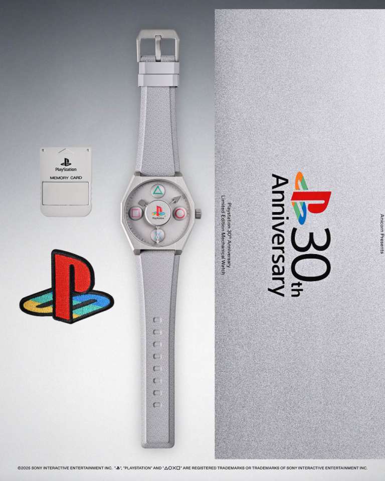 Anicorn's PlayStation 30th Anniversary Watch Proves Gaming Collabs Don ...