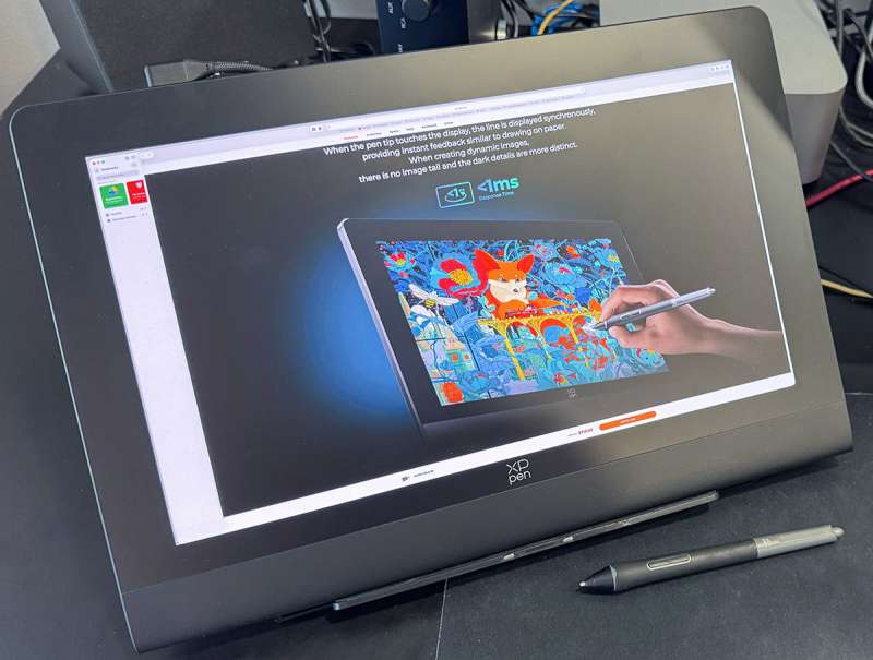 XPPen Artist Ultra 16 4K OLED Touch-screen Drawing Display review – The ...