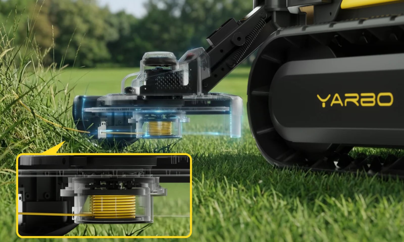 One Yard Robot That Handles Mowing, Snow, Leaves, and Trimming: Yarbo M ...