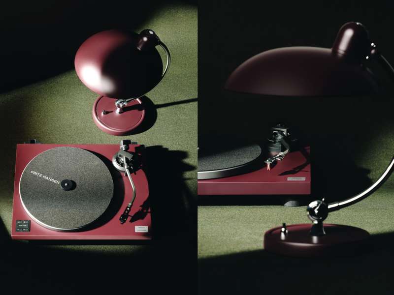 Technics SL-40CBT Fritz Hansen edition: 300-unit burgundy